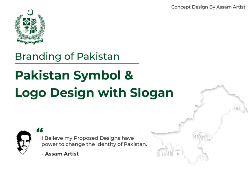 Pakistan Tourism Symbol, Logo and Slogan Design | Assam Artist