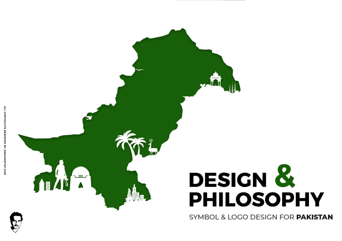 Pakistan Tourism Symbol, Logo and Slogan Design | Assam Artist