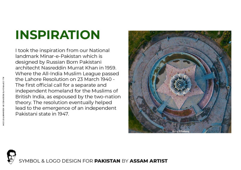 Pakistan Tourism Symbol, Logo and Slogan Design | Assam Artist