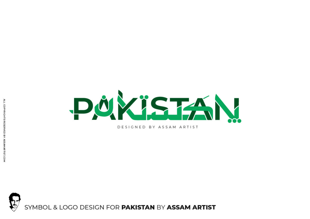 Pakistan Tourism Symbol, Logo and Slogan Design | Assam Artist